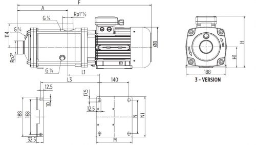EH 15 Horizontal Multistage Pumps - Geoquip Water Solutions - FRANKLIN ...
