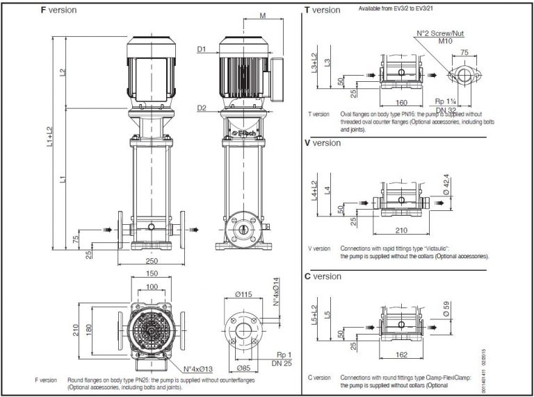EV 3 Vertical Multistage Pumps - Geoquip Water Solutions - FRANKLIN ...